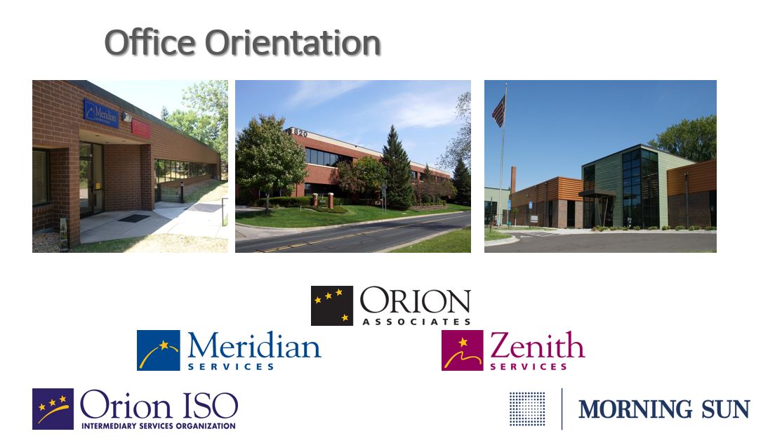 Orion Associates Office Orientation - Orion Associates